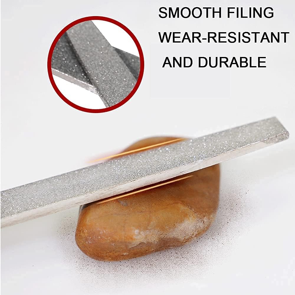 Diamond Craft 4-Piece Precision File SetMulti-Use Diamond Hand Files ...